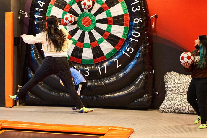 Trampoline Fun at TR88HOUSE's SkyFall - QiDZ