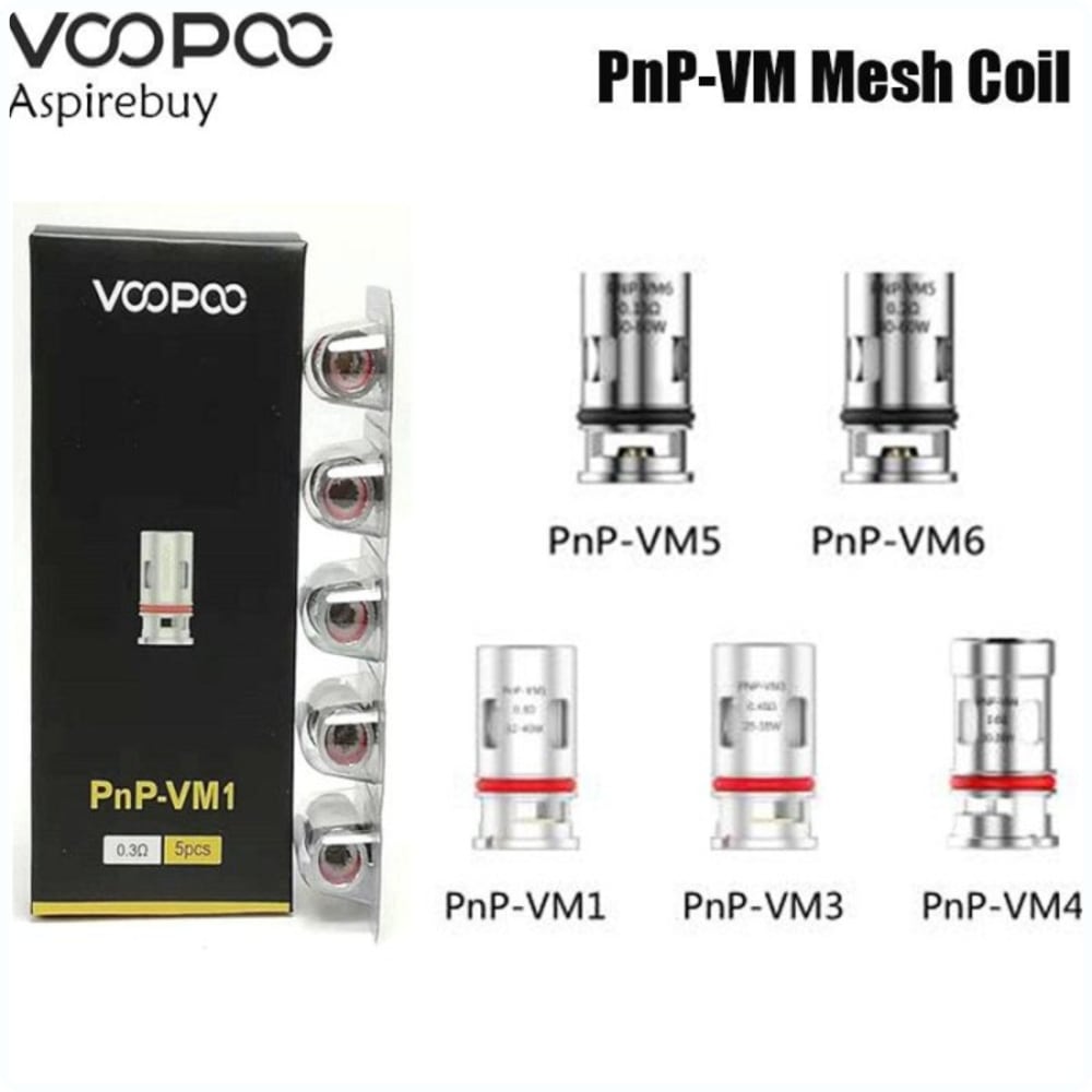 Jual Voopoo Pnp Coil 0,15 0,2 0,3 0,45 0,6 Ohm By Voopoo For Pnp Pod Tank Kode 222 di Seller ...