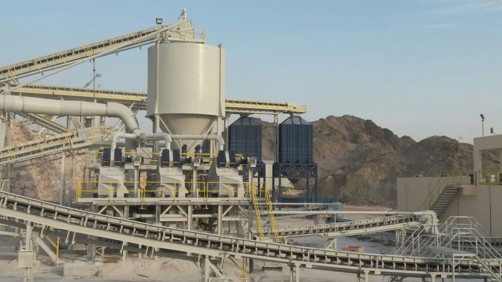 PLC System Design and Engineering in UAE: Quarry Mining