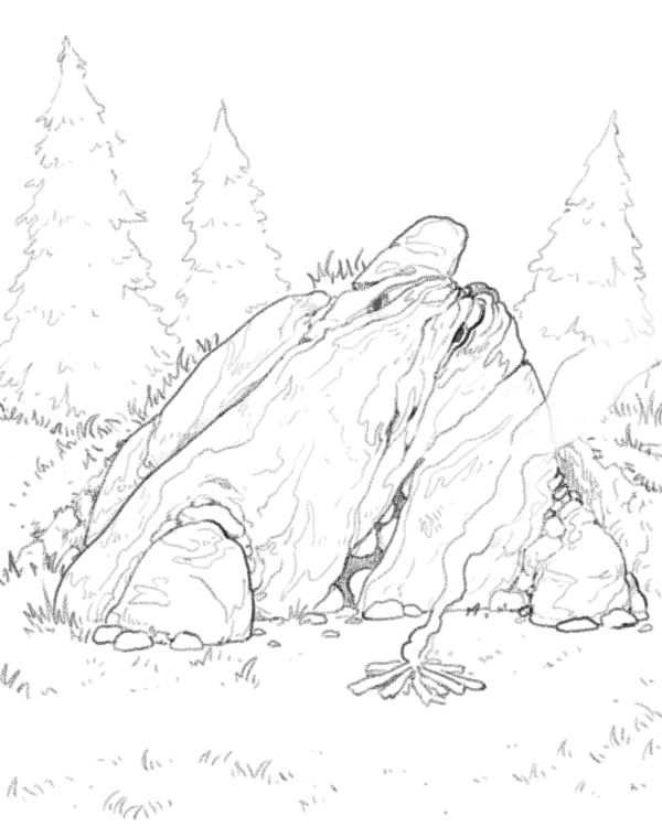 Barrow Wretch - Questiary - Illustrated Boss Monsters for 5e