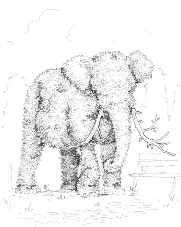 Animated Topiary - Questiary - Illustrated Boss Monsters for 5e