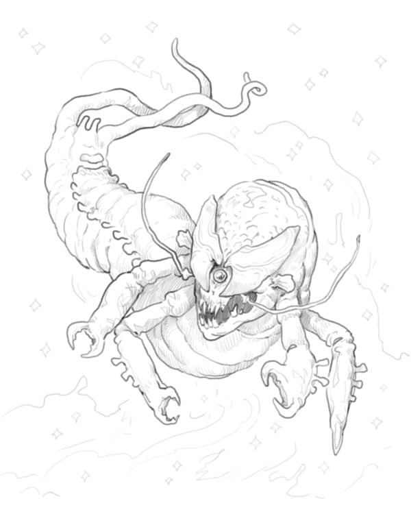 Astral Destroyer - Questiary - Illustrated Boss Monsters for 5e