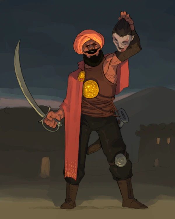 Mercenary - Questiary - Illustrated Boss Monsters for 5e