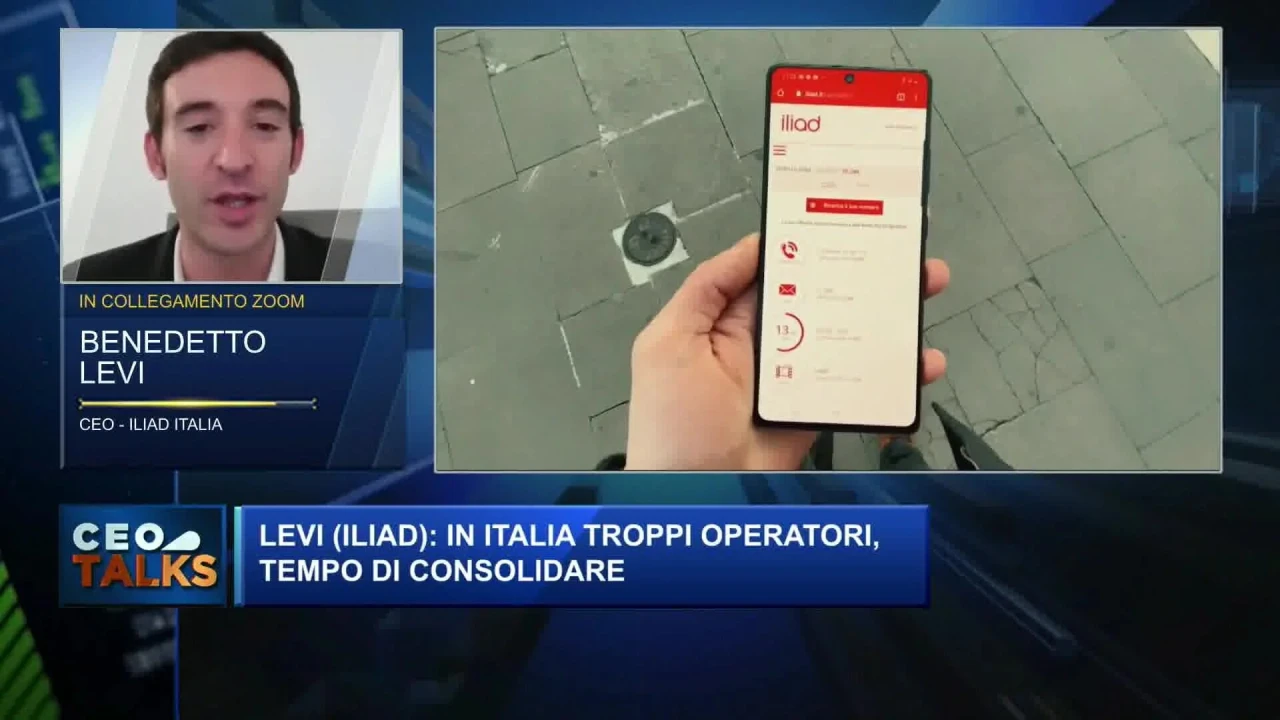 Levi, Iliad: Vodafone opzione aperta (se ci sarà l'occasione)