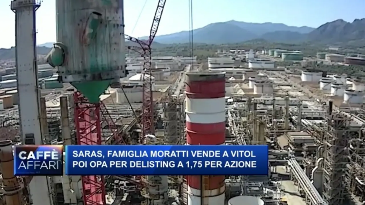 Saras, i Moratti vendono a Vitol il 35% del gruppo per 582 milioni. Poi ...