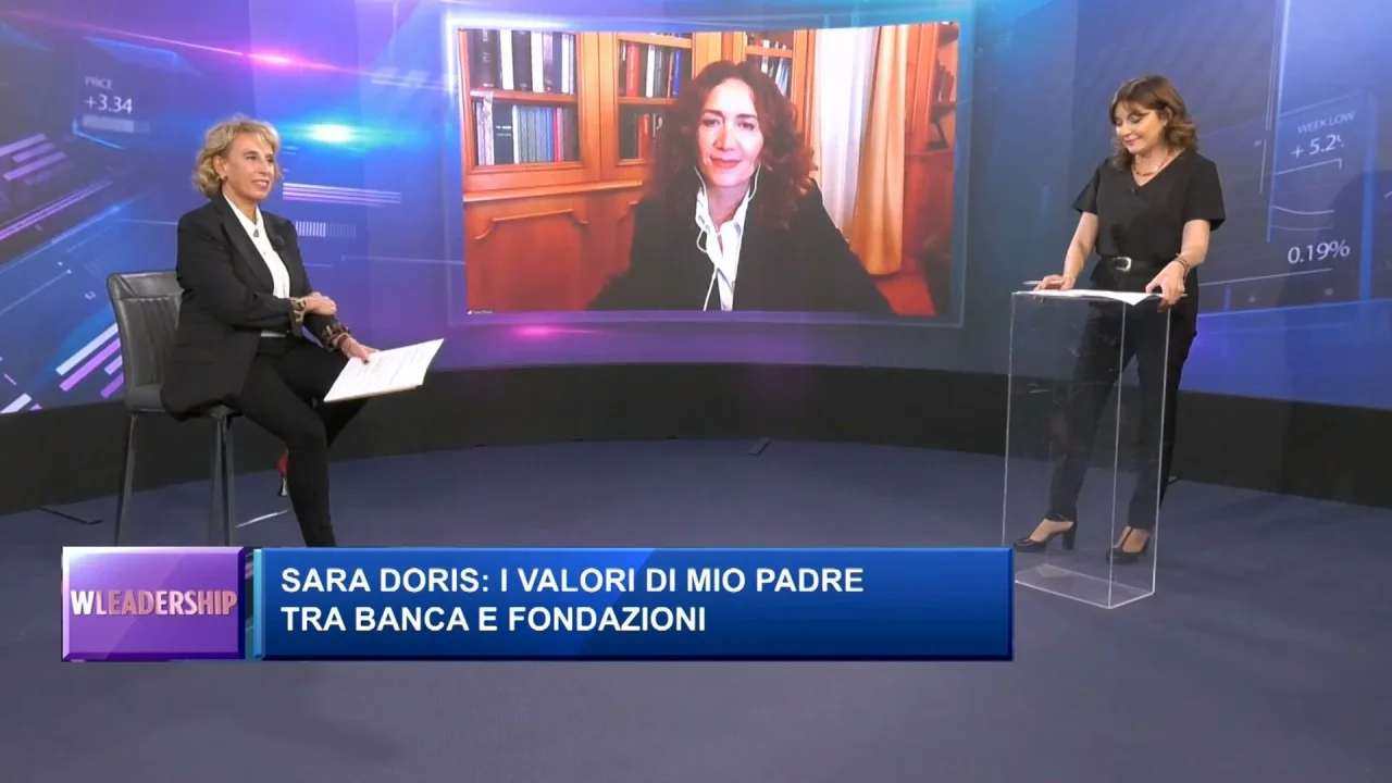 W leadership, Sara Doris: i valori di mio padre tra banca e fondazioni