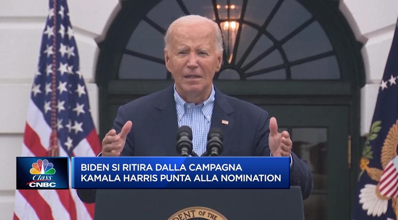 Joe Biden si ritira dalla corsa presidenziale e lancia Kamala Harris ... Joe Biden si ritira dalla corsa presidenziale e lancia Kamala Harris ...