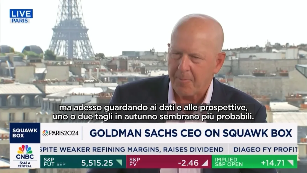 Solomon, Goldman Sachs: verso due tagli dei tassi