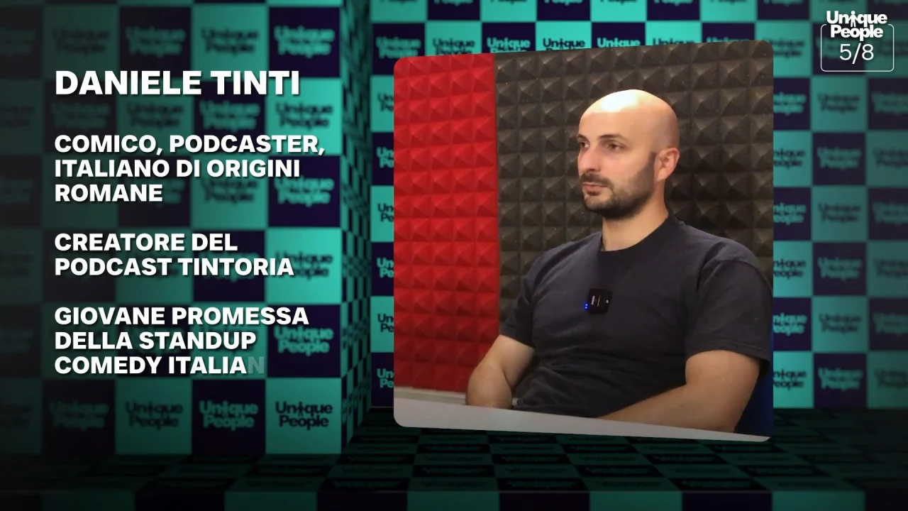 Daniele Tinti e il successo del podcast comico Tintoria