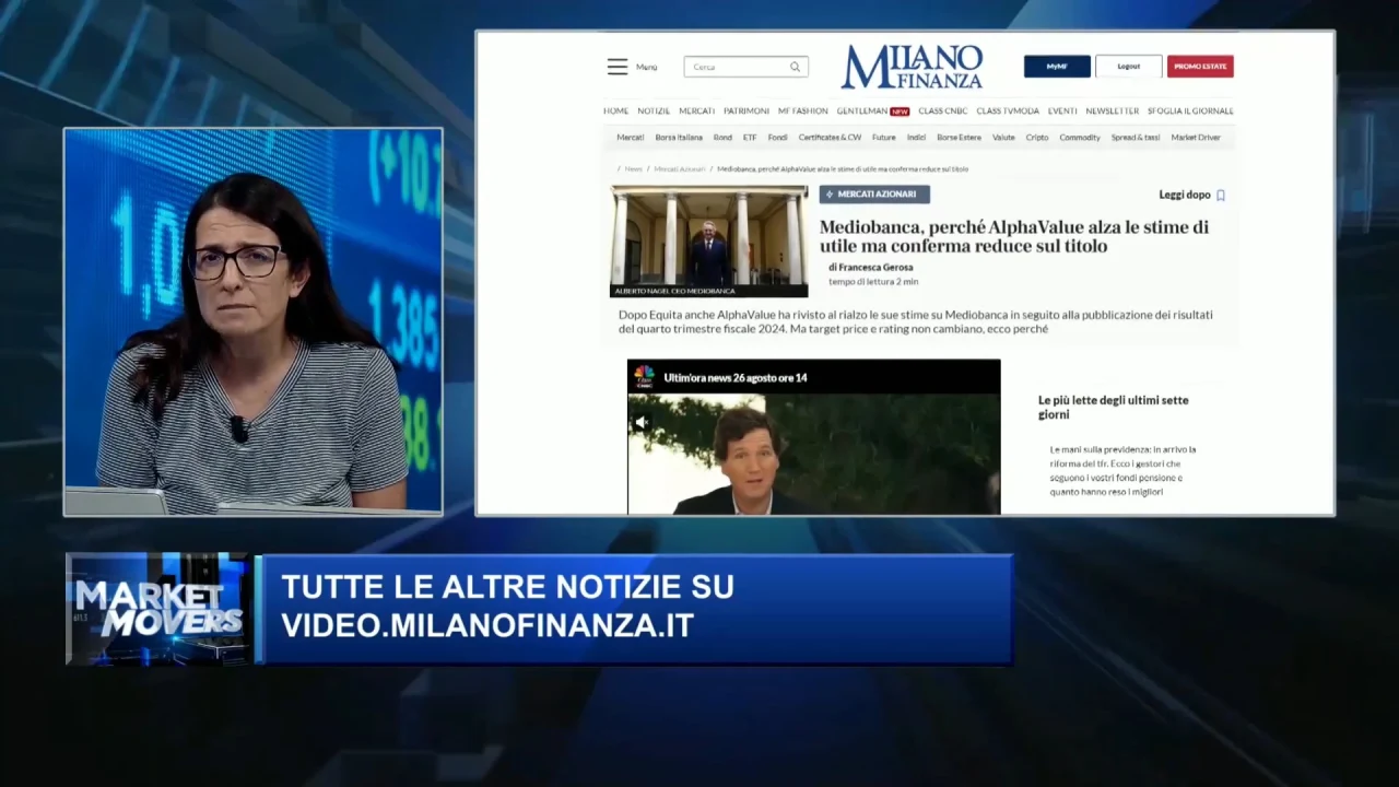 Tagli dei tassi attesi da BCE e Fed a settembre