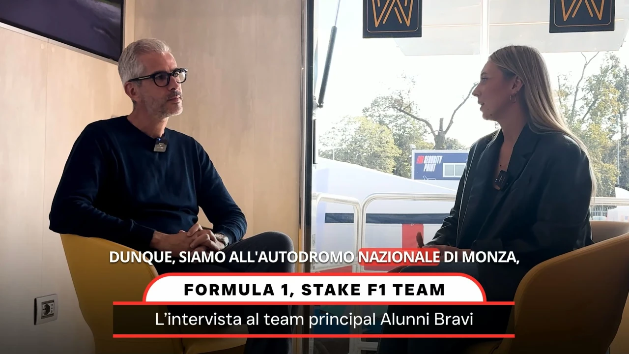 Formula 1, l'intervista ad Alessandro Alunni Bravi, Stake F1 Team