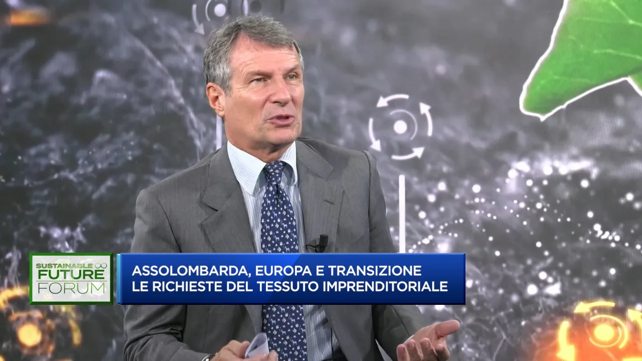 Alessandro Spada e la sostenibilità dell'industria lombarda in Europa