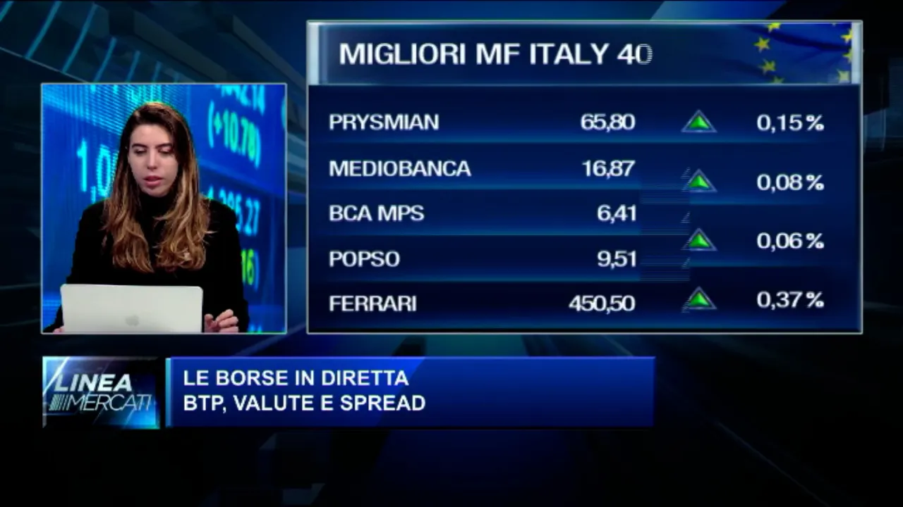 Mercati europei in rialzo a metà seduta