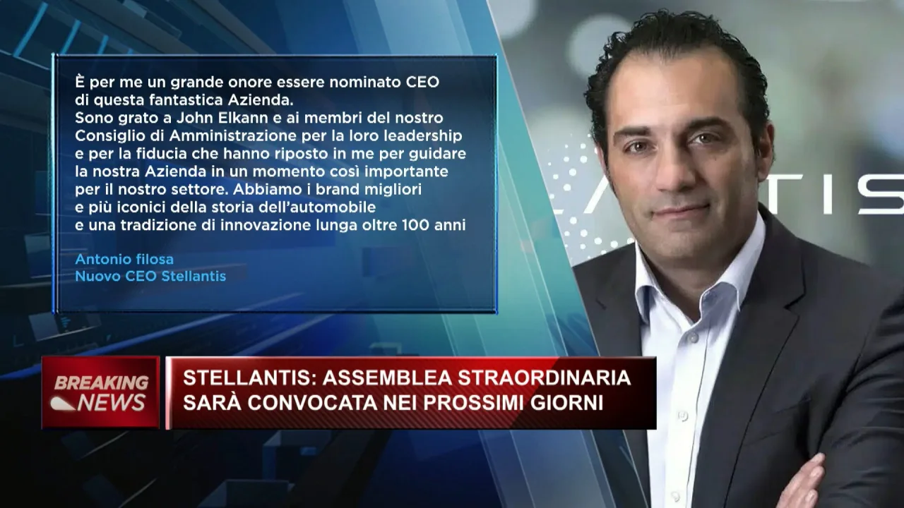 Stellantis nomina l’italiano Antonio Filosa nuovo Ceo. John Elkann ...