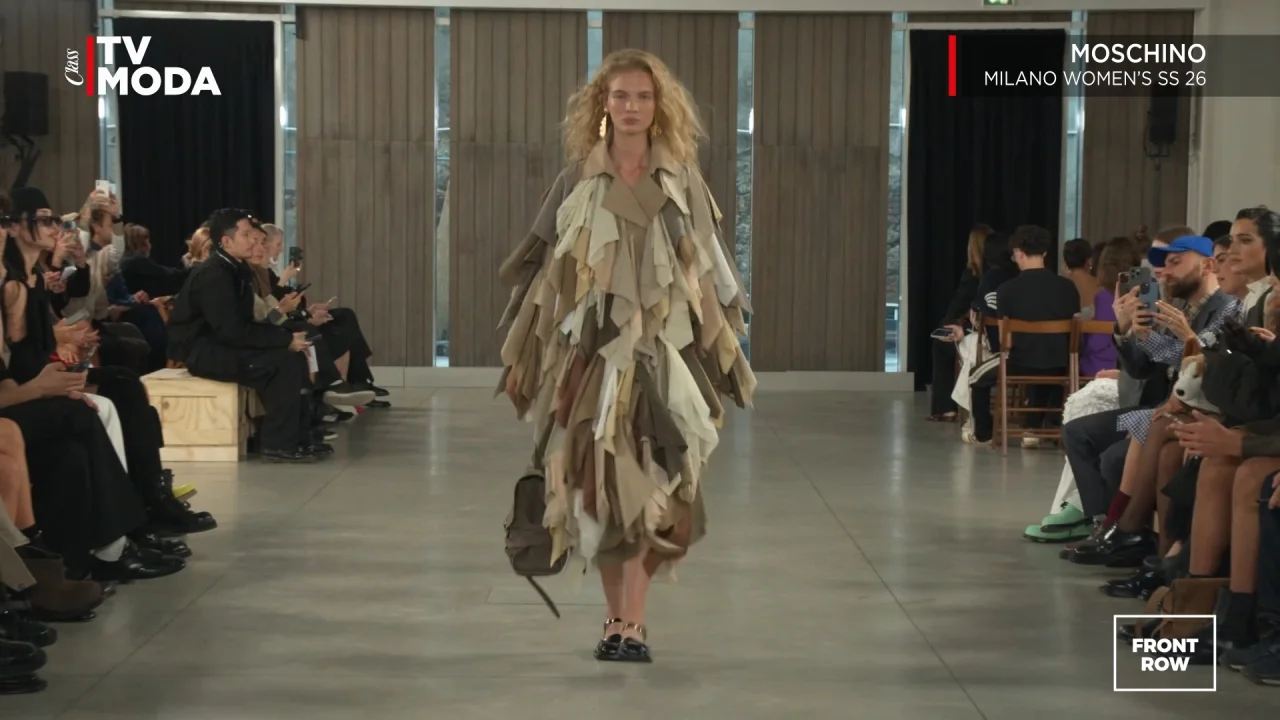 MFW SS26: Moschino e l’arte povera