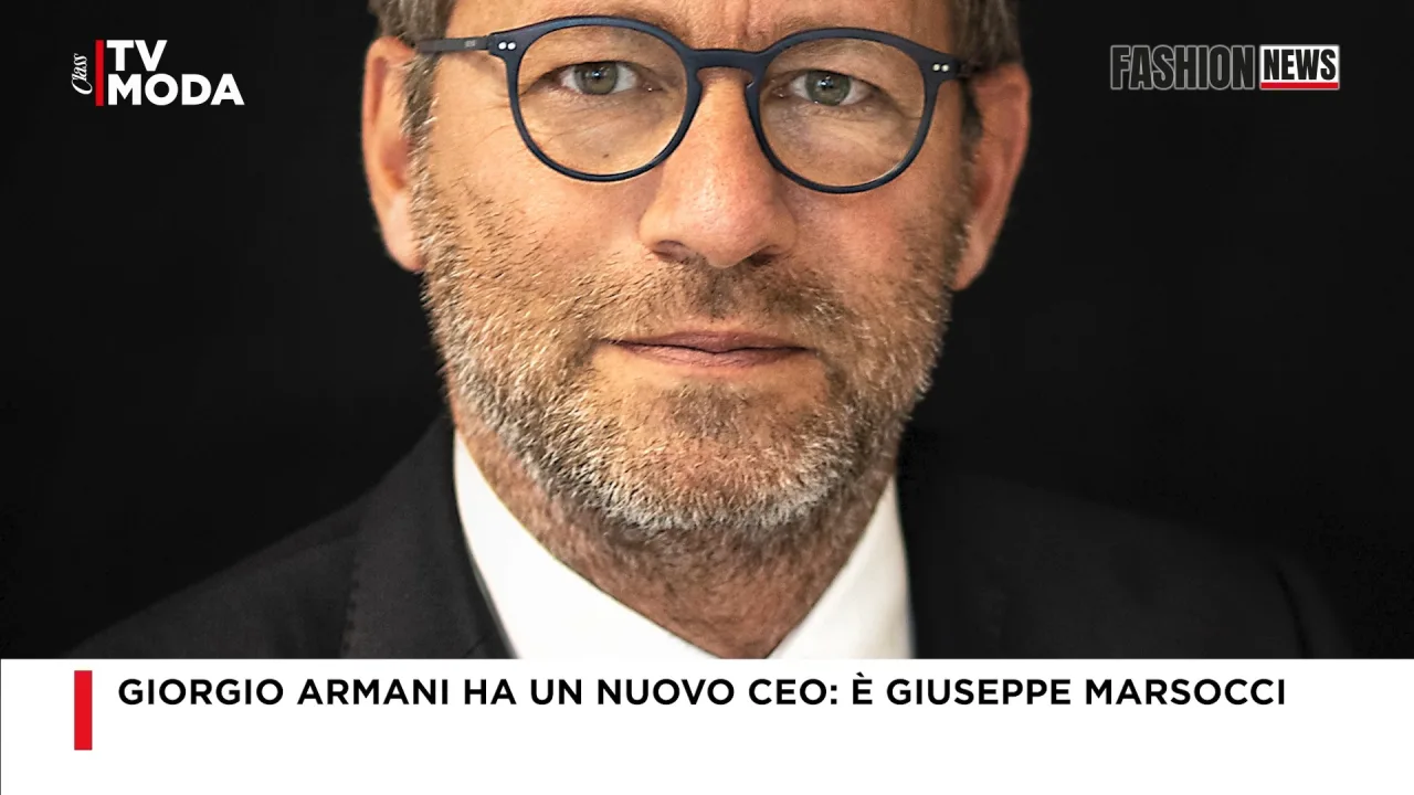 Giorgio Armani ha un nuovo CEO: è Giuseppe Marsocci