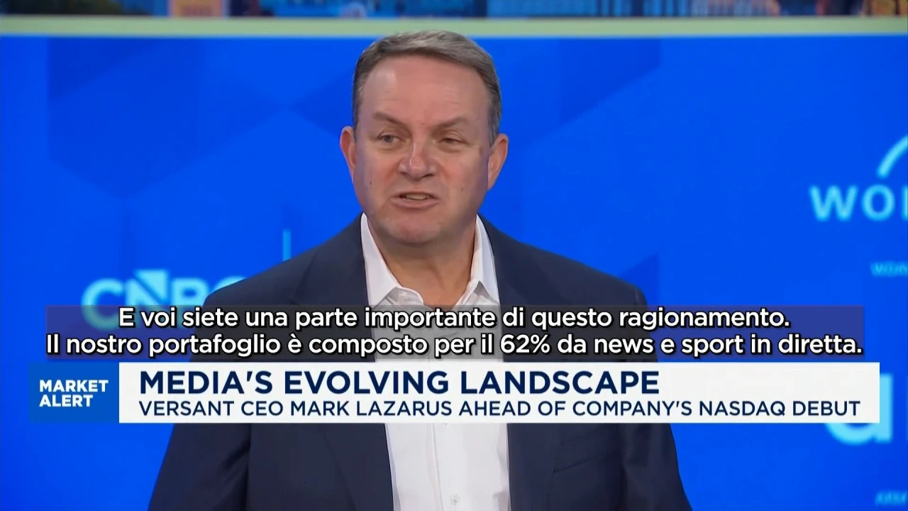 Versant, spin-off di Comcast, sbarca al Nasdaq: il Ceo Mark Lazarus ...