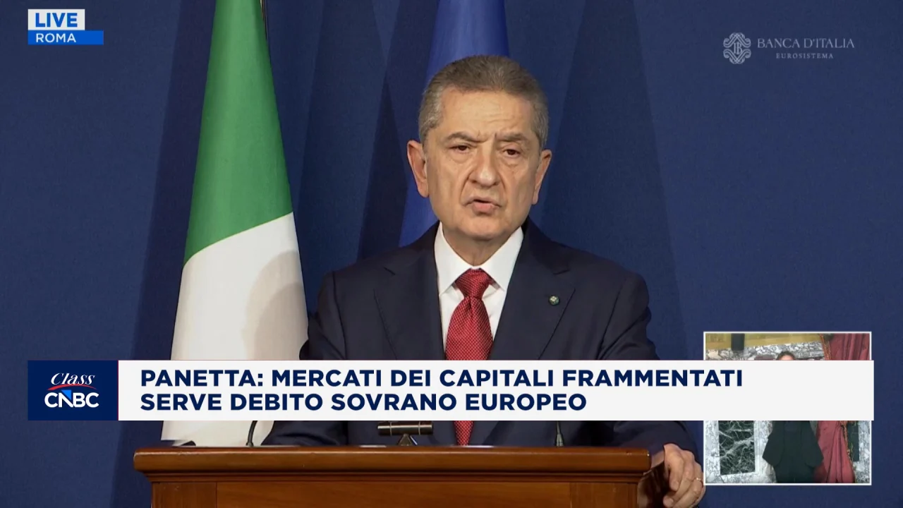 Guerra, inflazione, crescita, AI: le Considerazioni di Panetta in 2 minuti