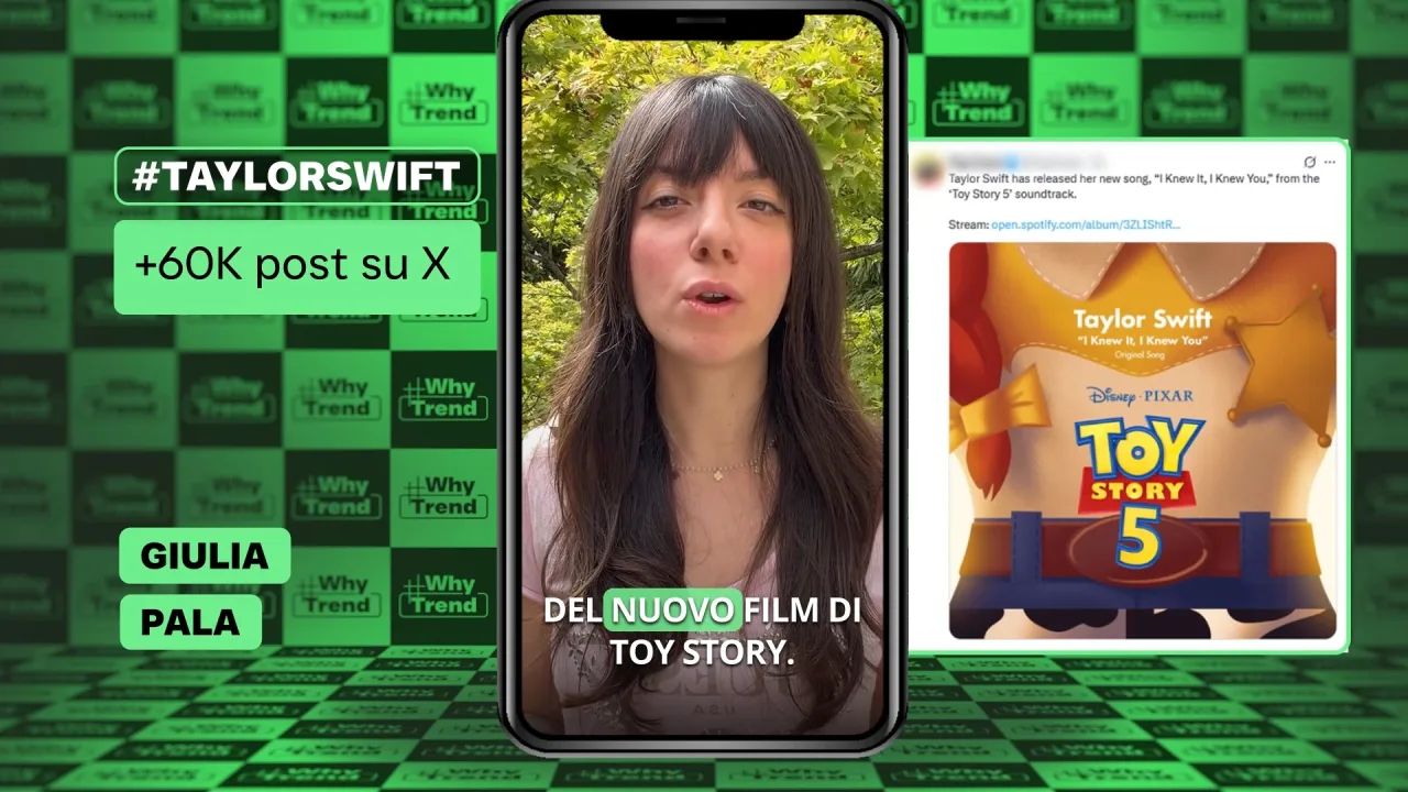 Taylor Swift lancia nuovo singolo per Toy Story 5