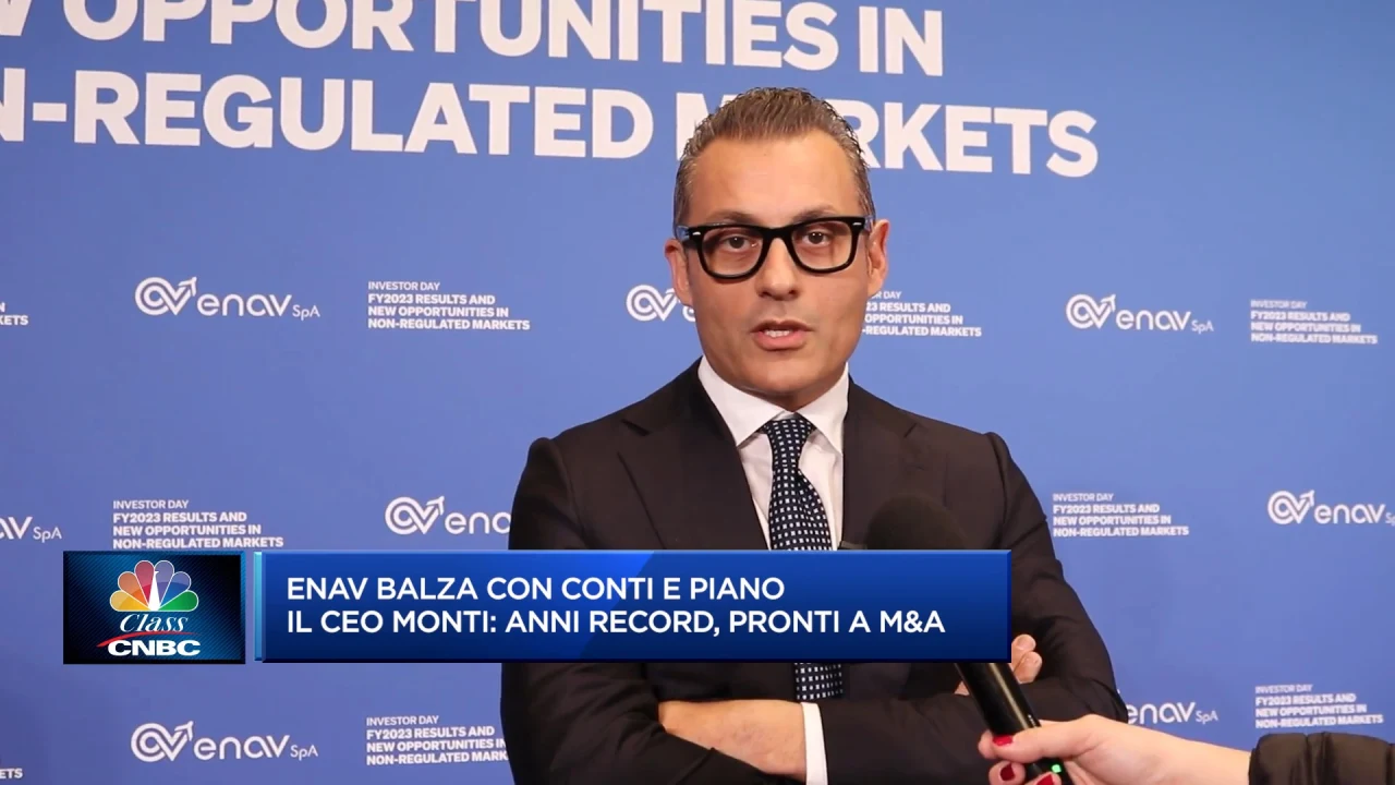 Enav alza il dividendo al massimo storico di 0,23, rende oltre il 7% e supera il miliardo di ...