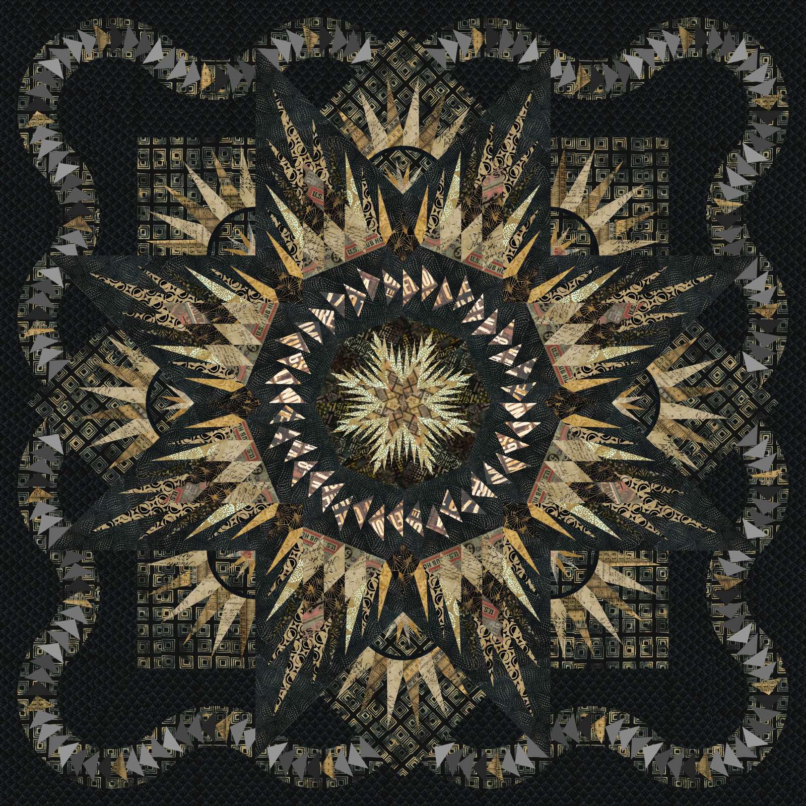 Arctic Star 2 | Arctic Star Wall | Quiltster