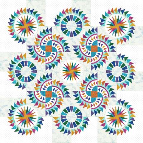 Donna's Riptides | Riptides | Quiltster