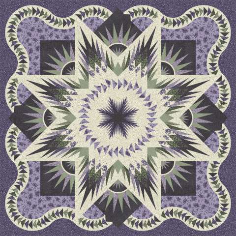 Arctic Star 2 | Arctic Star Wall | Quiltster