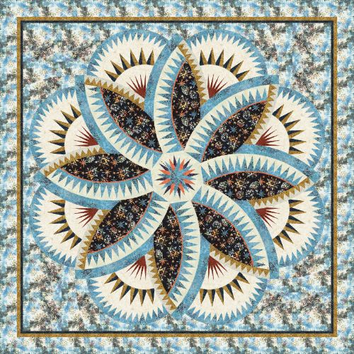 Mom's Wall Quilt Lakeshore Hosta from Quiltster.com