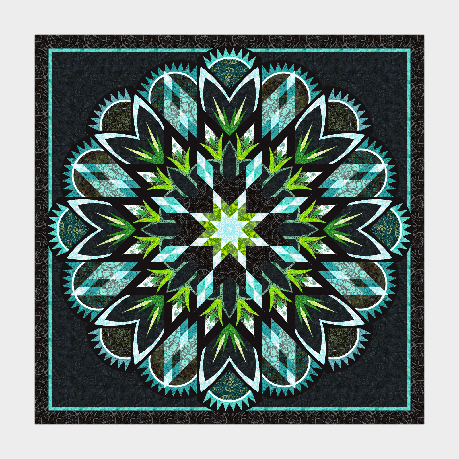 Bioluminescence King | Quilt Patterns | Marketplace | Quiltster