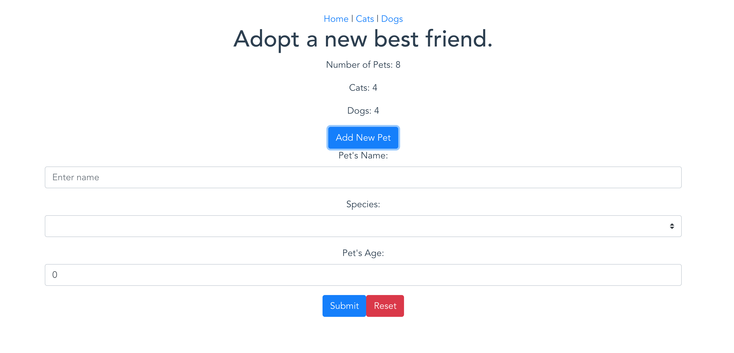 GitHub - licolsan/adopt-pets-vue: Pet adoption