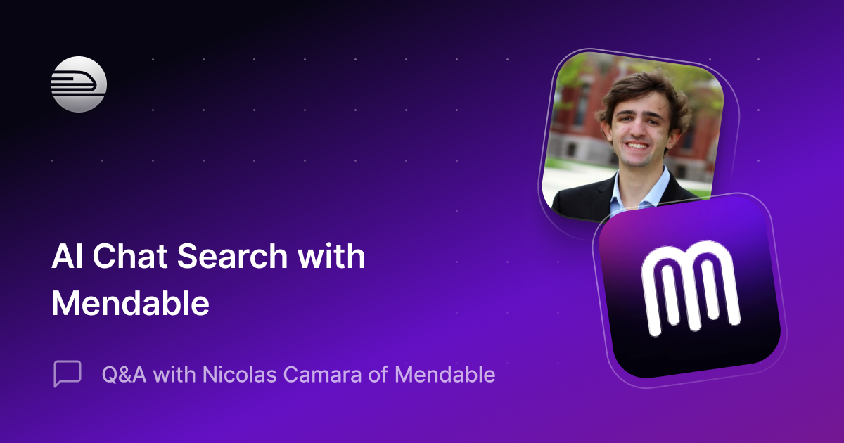 AI Chat Search with Mendable