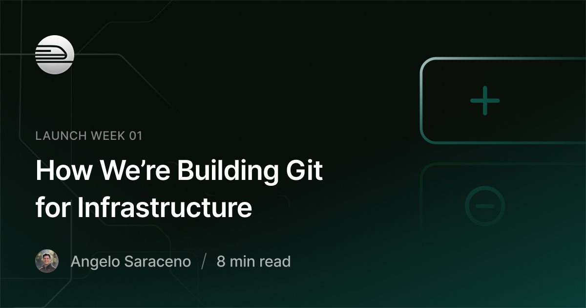 How We’re Building Git for Infrastructure