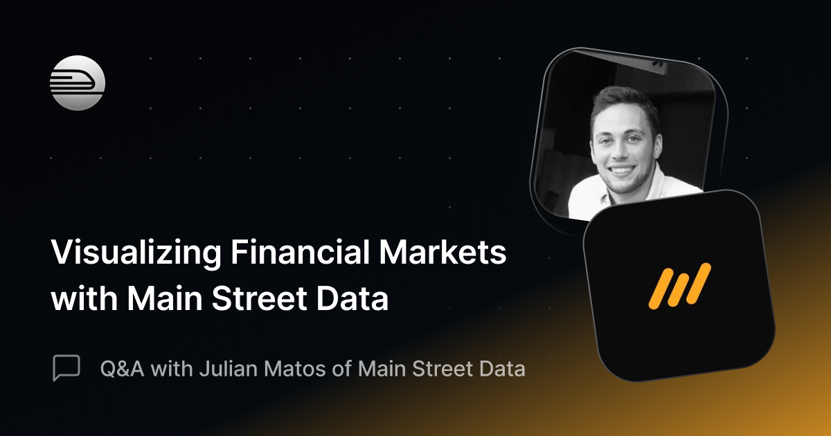 Visualizing Financial Markets with Main Street Data