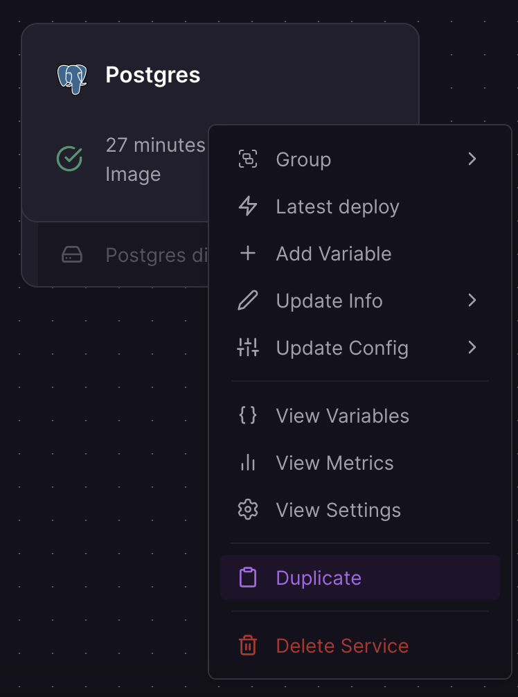 Duplicate Service - Railway Help Station
