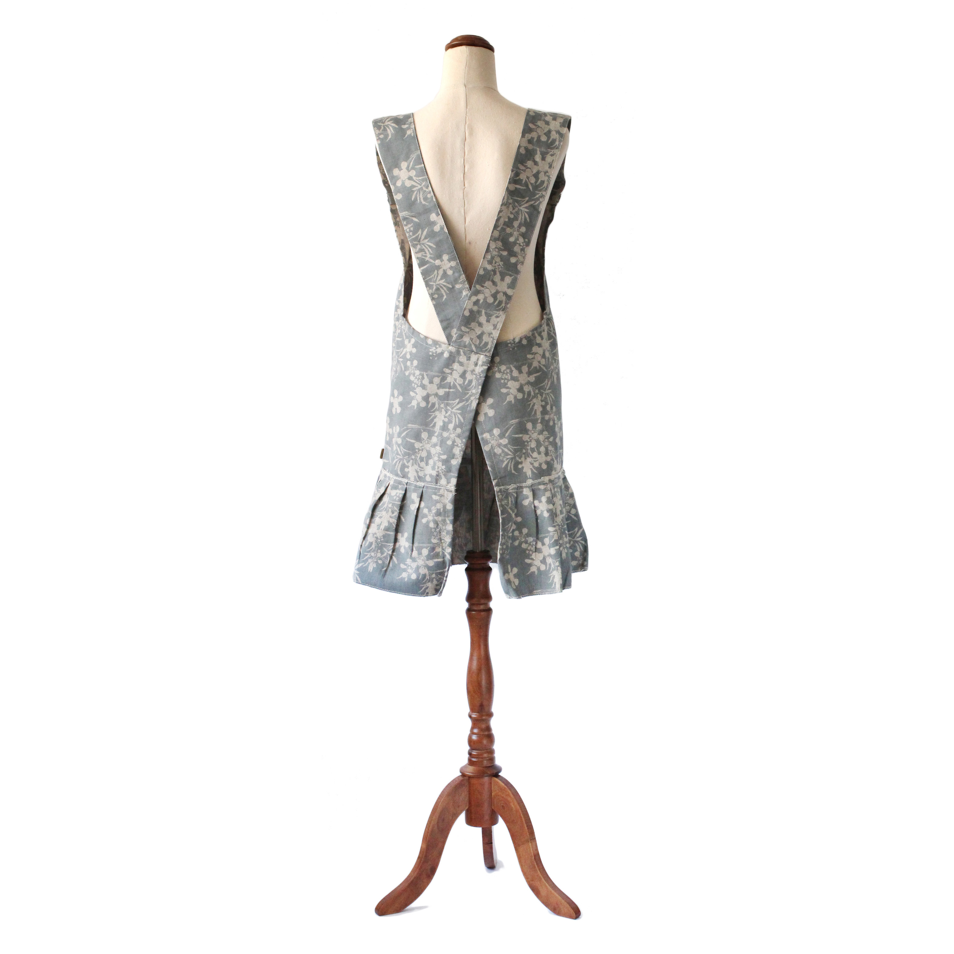 Myrtle Pinafore apron - Slate - Raine & Humble