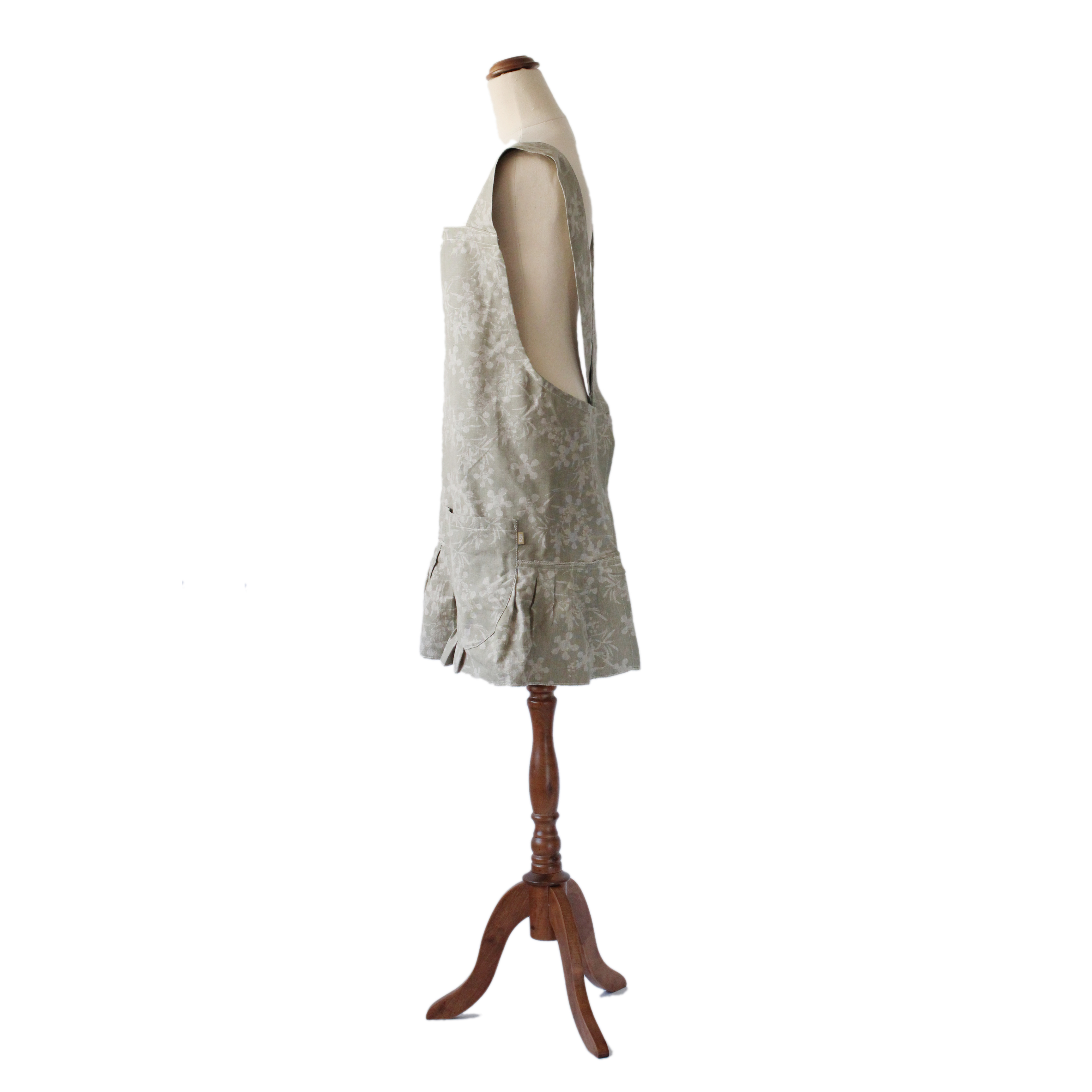 Myrtle Pinafore apron - Sage - Raine & Humble