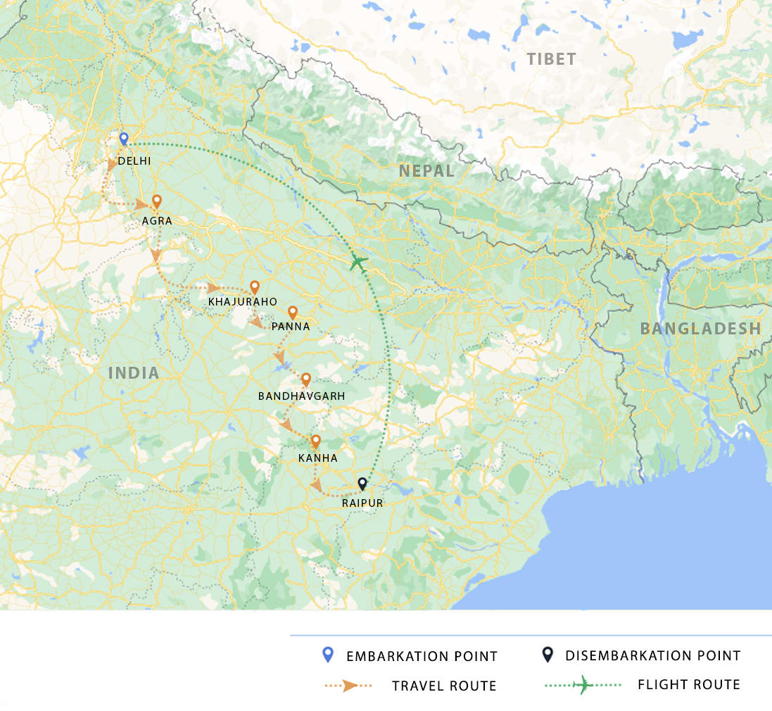 Tiger Trail Of India: 12-Day Tiger Tour To 3 National Parks