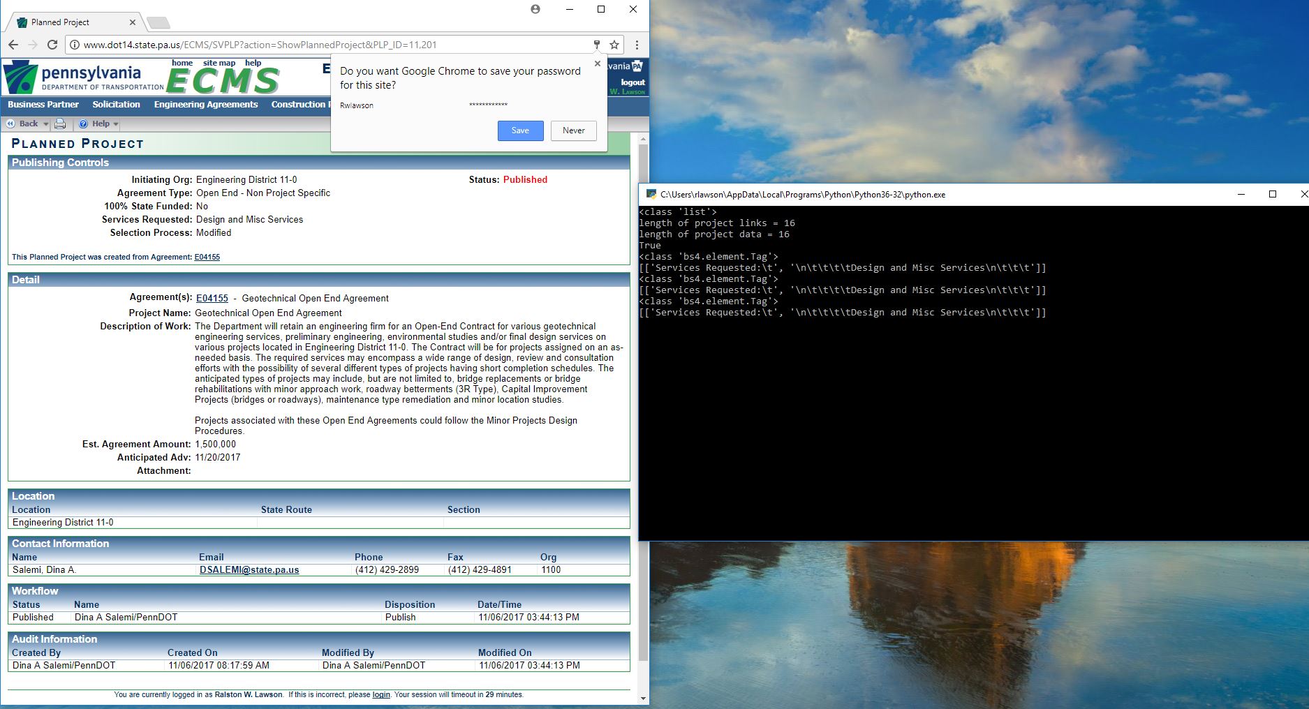 GitHub - Ralst0n/ecms_project_scrapper: Gets latest proposed projects ...