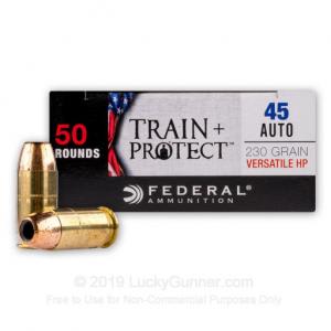 Federal Train+Protect .45acp 230 - The Modern Sportsman