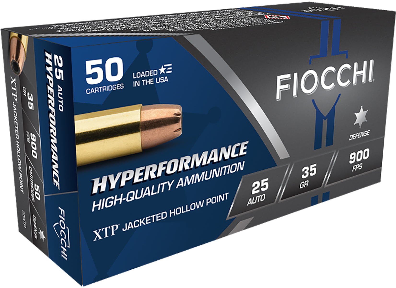 Fiocchi .25 ACP 35gr JHP - The Modern Sportsman