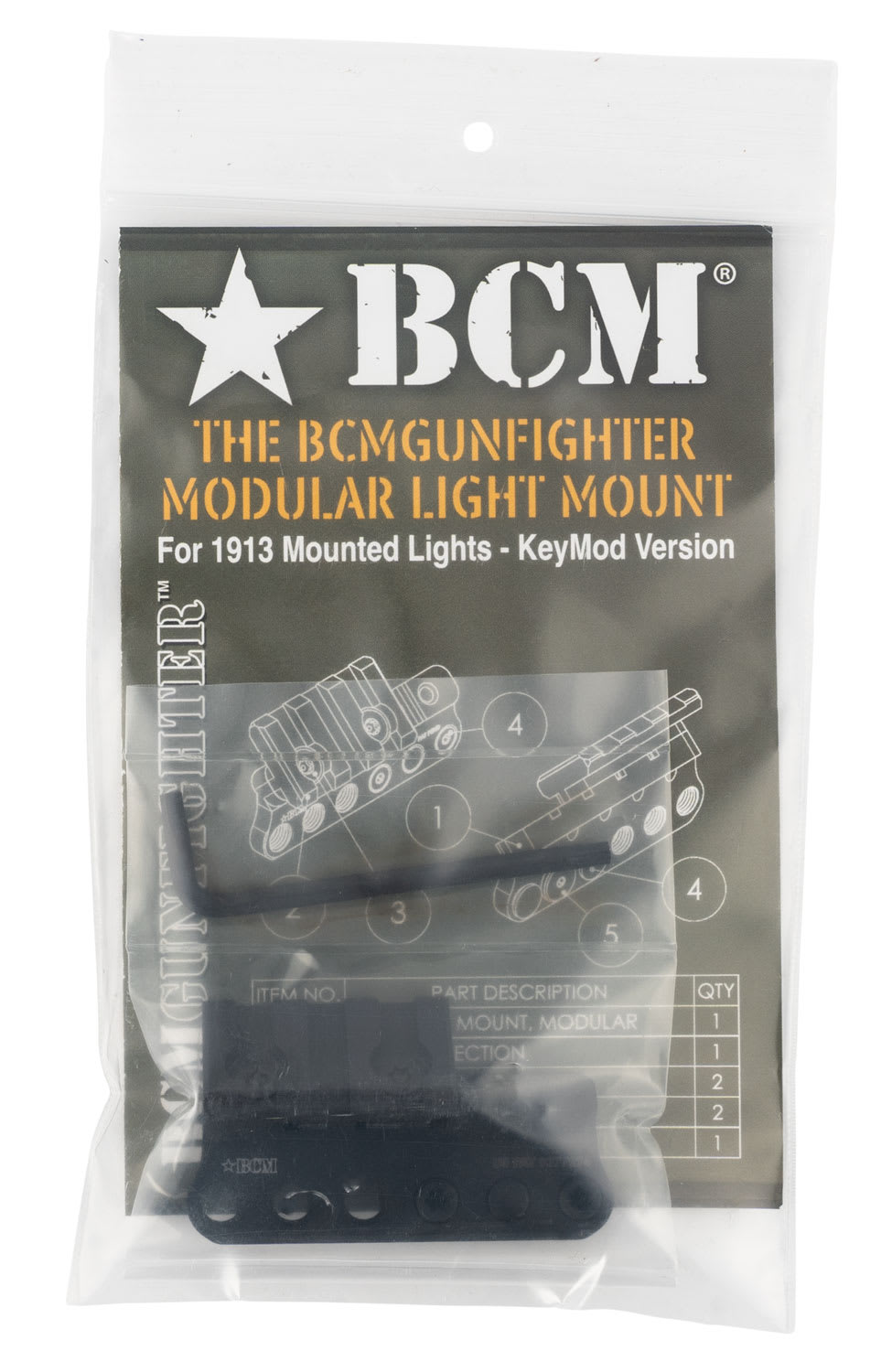 BCM Gunfighter Light Mount - The Modern Sportsman