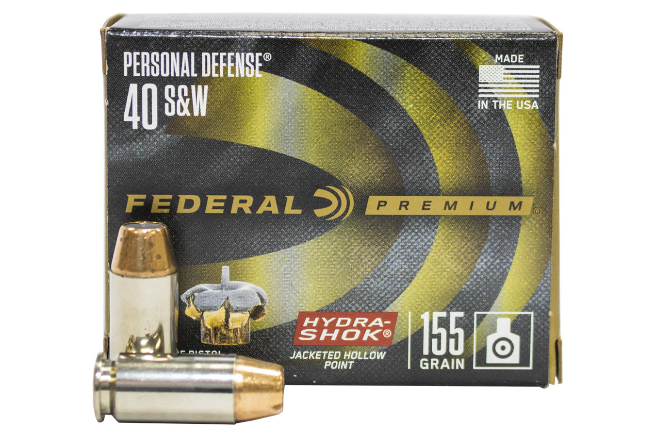 Federal Premium 40 SW 155 gr JHP - The Modern Sportsman