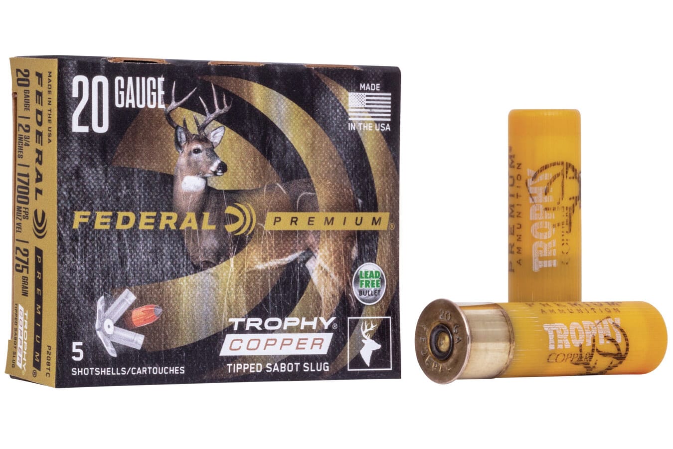 Federal TC 20ga 2.75" 275gr Slug - The Modern Sportsman