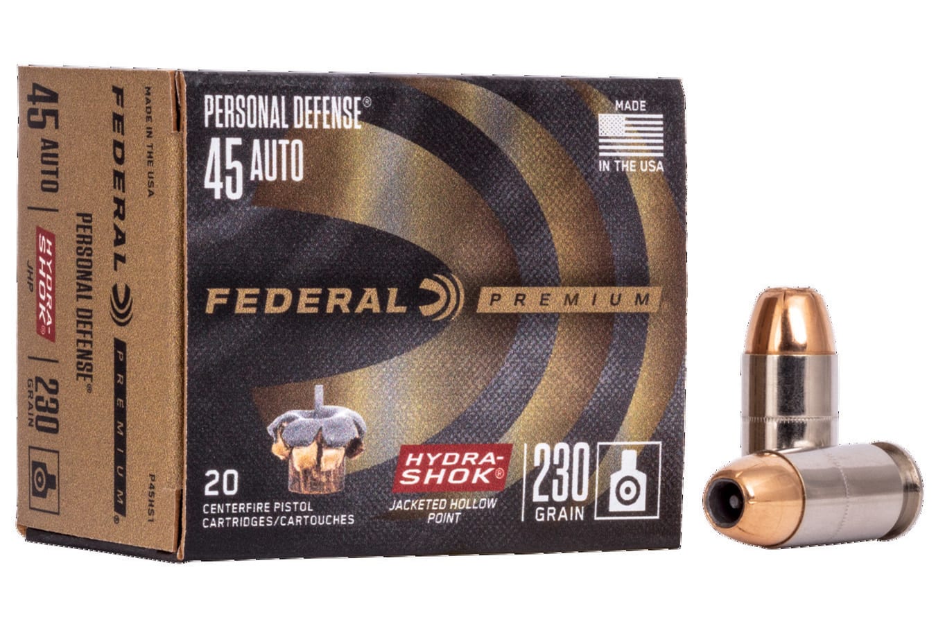 Federal Premium 45 ACP 230GR JHP - The Modern Sportsman