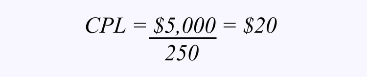 Free cost per lead (CPL) calculator - Usermaven