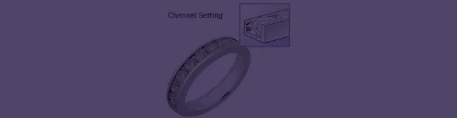 Tune In To The Channel Setting Ring Guide | Rare Carat