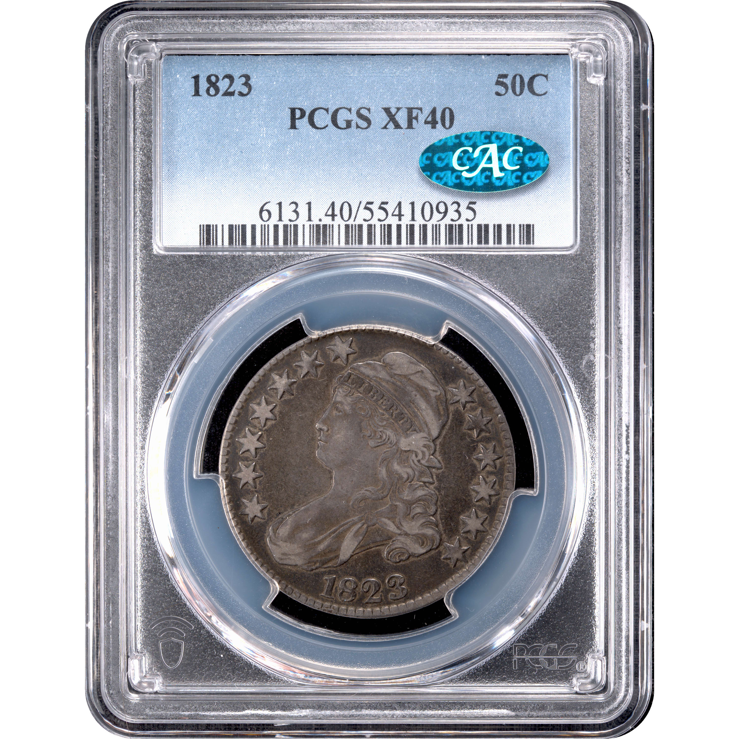 Collectors Corner - 1823 50C XF40 PCGS - #70870470