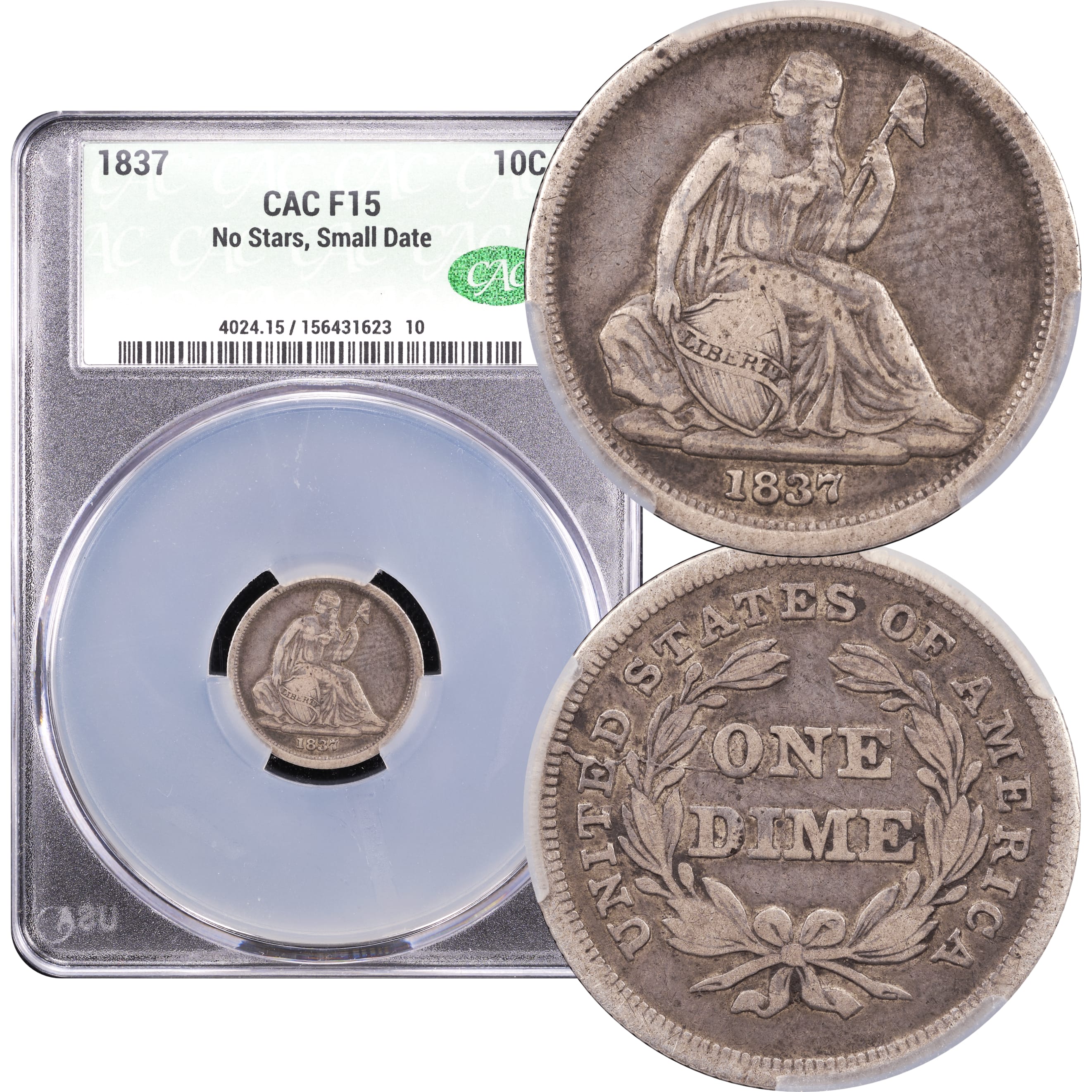 Liberty Seated Dime (1837-1891) - Coins for sale on Collectors Corner