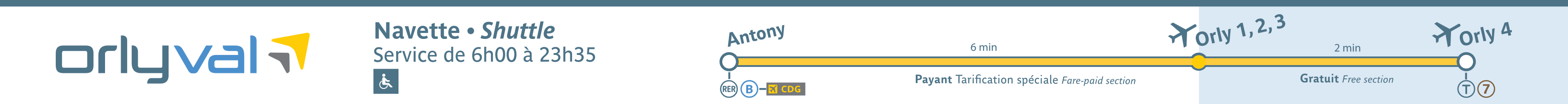 Metro Line OrlyVal: map, stations, and real-time schedules | Bonjour RATP