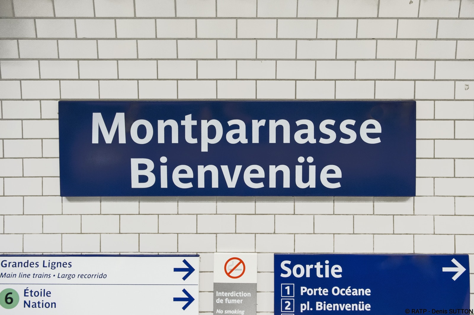 Métro Montparnasse Bienvenue | Bonjour RATP